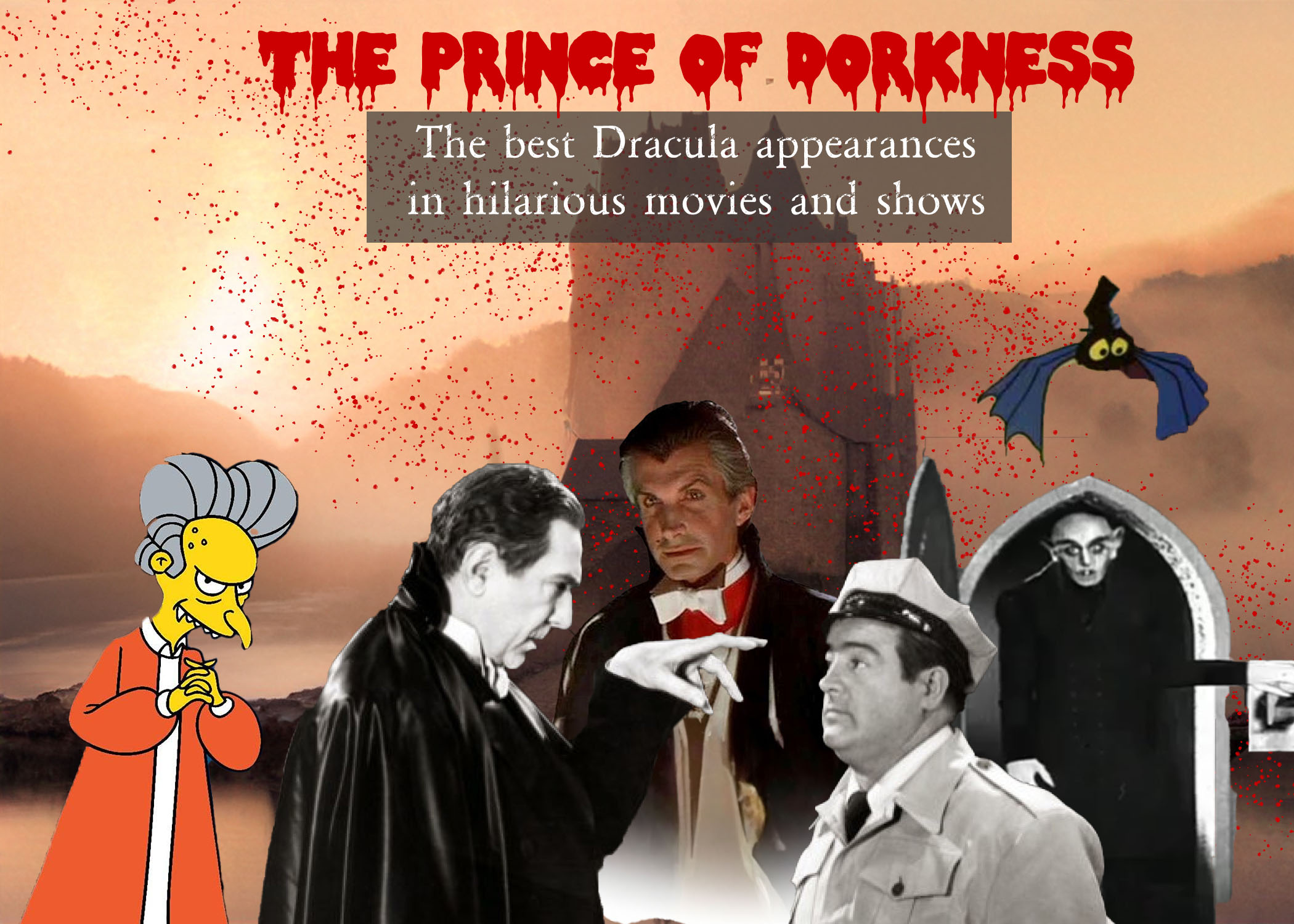 The Best Dracula Appearances in Hilarious Movies and Shows - Damper Three